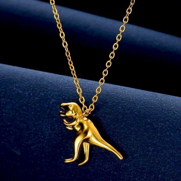 Iron Moon Boutique | Jewelry | Sale 8k Stamped Gold Filled T Rex ...